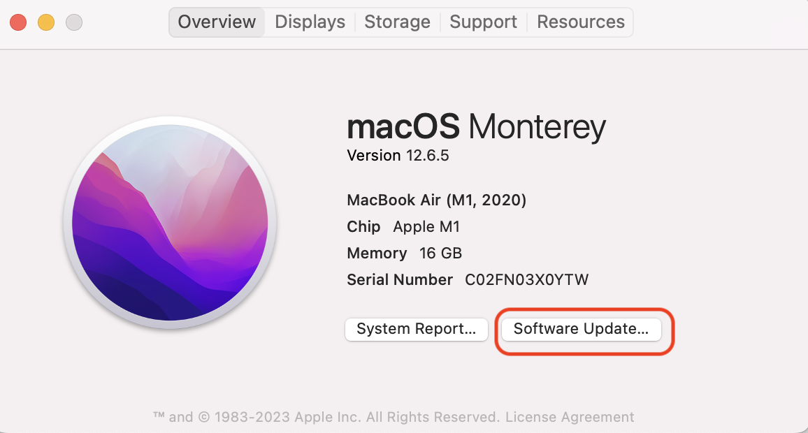 Update your Apple Mac computer to macOS 12.6.x Monterey Support Blake Information Support Support Services